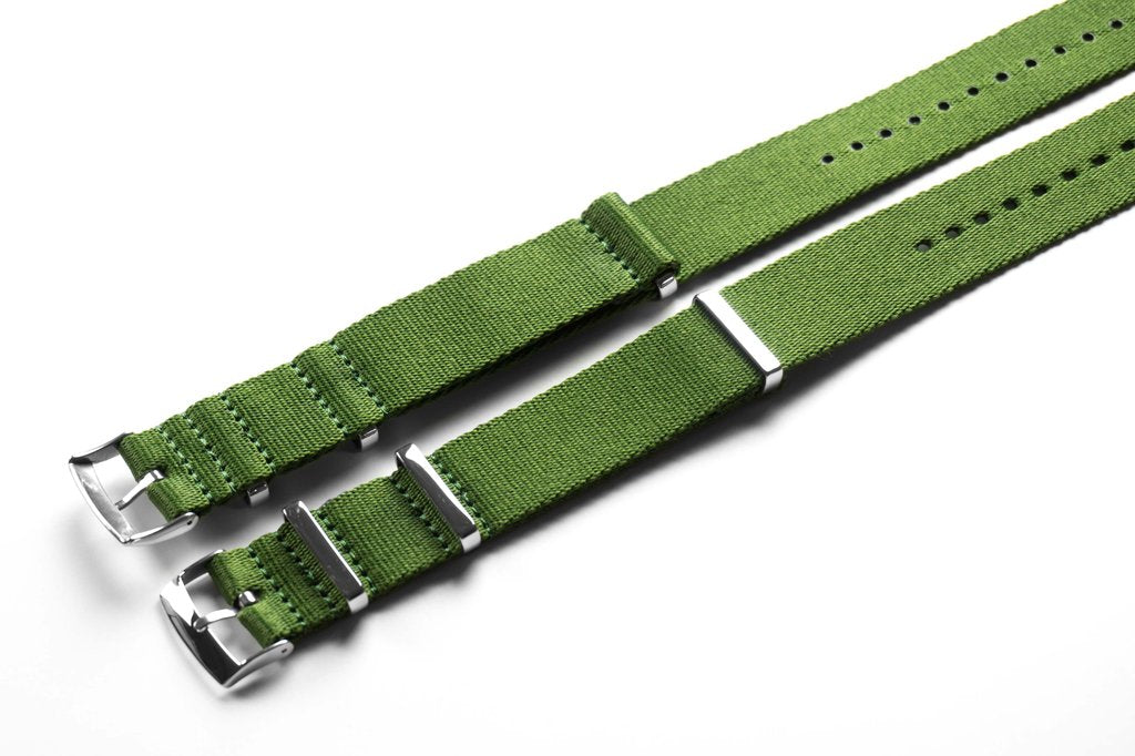 Correa Militar Premium Nylon Suave Verde – Extensibles MX