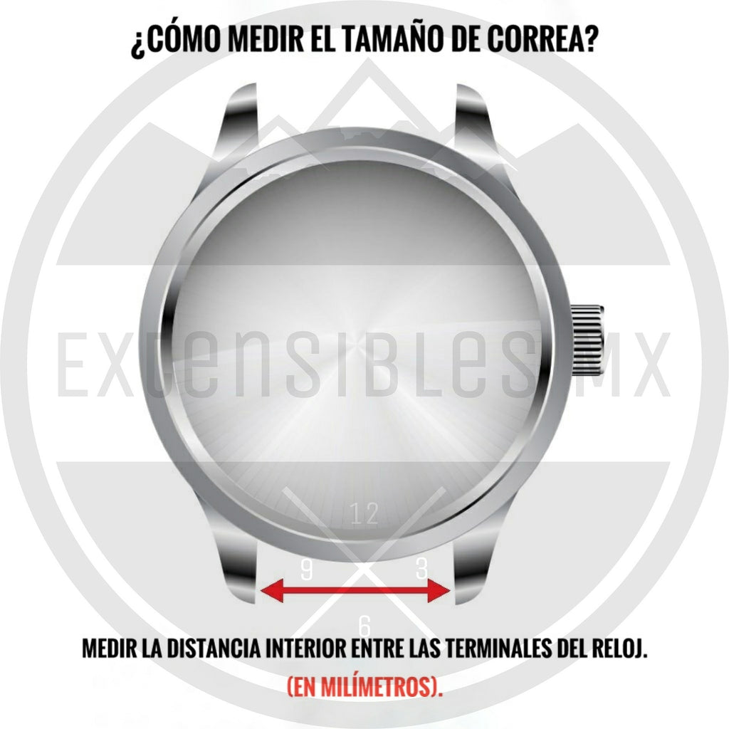 Correa Militar Clásica Piel Negra – Extensibles MX