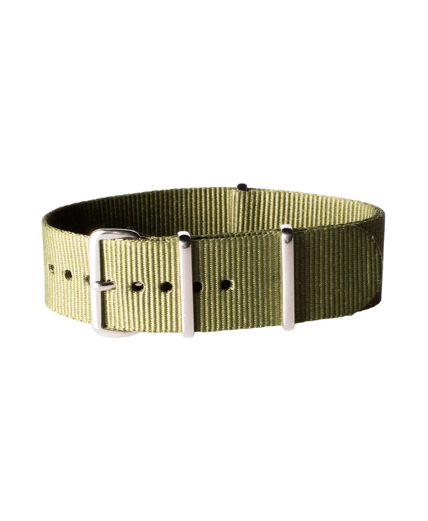 Correa Militar Clásica Verde Khaki – Extensibles MX